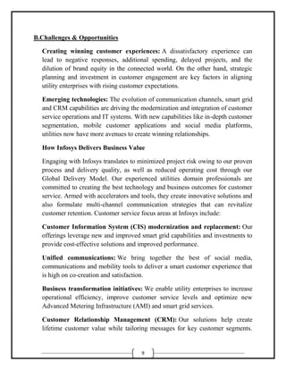 Customer service of infosys | DOCX