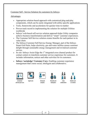 Customer service of infosys | DOCX