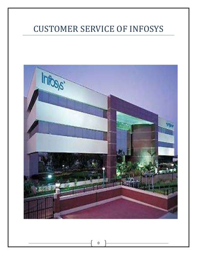 Customer service of infosys Customer service of infosys