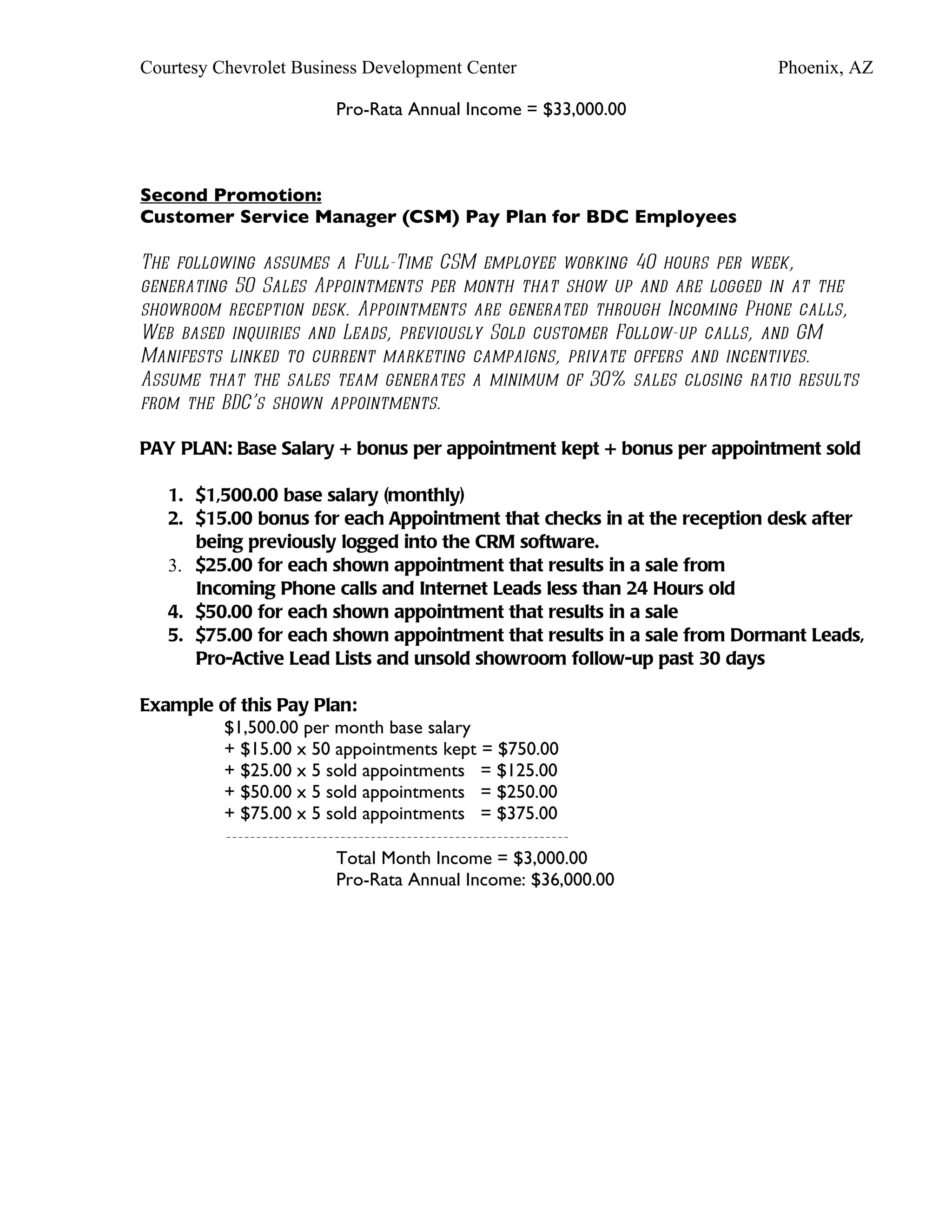 Customer service representative v4 | DOC