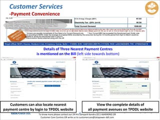 Customer services and initiatives @ tata power delhi distribution | PDF