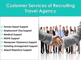 Customer Services, Behavioral Approach and Responsibilities of a Travel ...