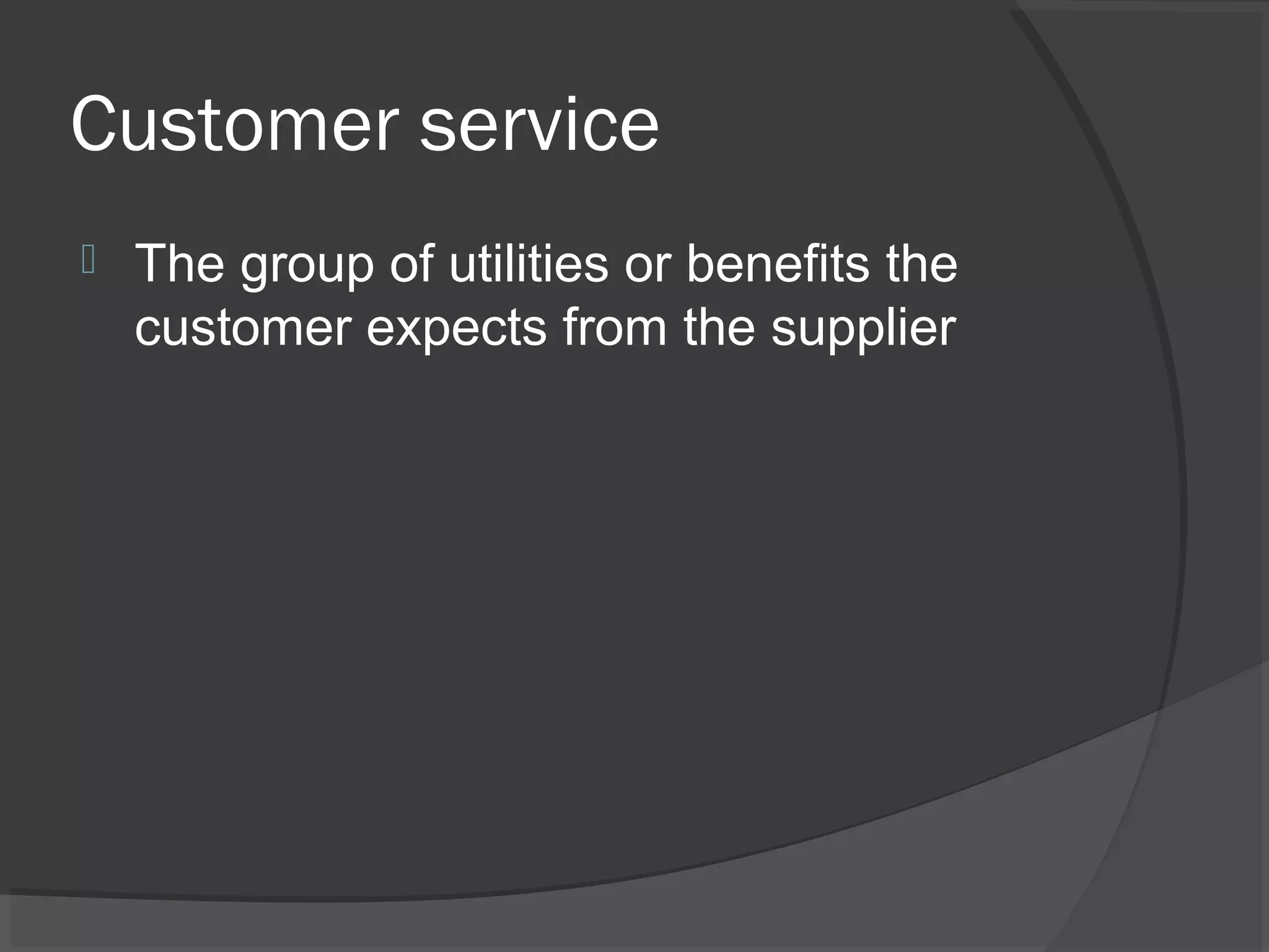 Customer servise and order prosessingCustomer service and order ...