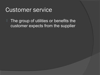 Customer servise and order prosessingCustomer service and order ...