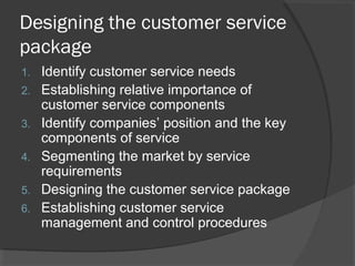 Customer servise and order prosessingCustomer service and order ...