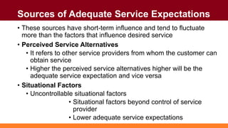 Customer's expectation & perception of customers | PPTX