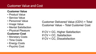 Customer's expectation & perception of customers | PPTX