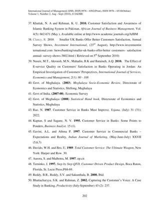 Customers orientation and service quality of commercial banks | PDF