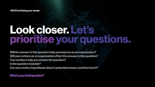 Getting Teams to "Think Data" | PPT