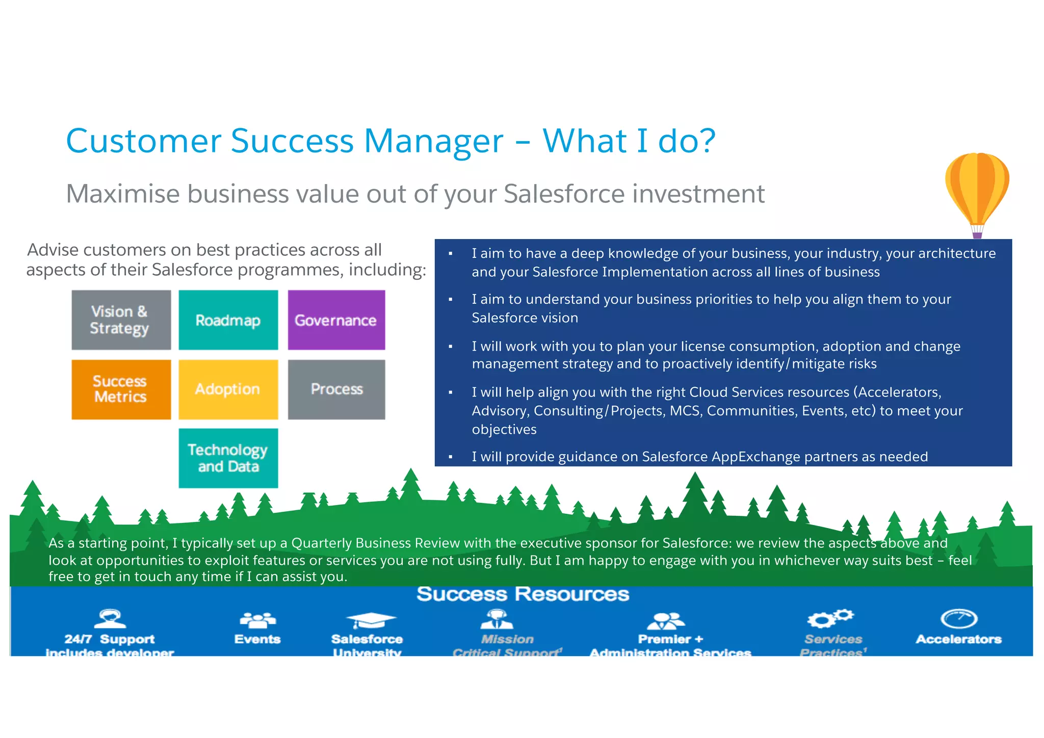 Customer success manager role | PDF