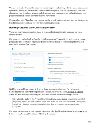 Customer Success Operations: How to Build Repeatable Processes to Scale ...
