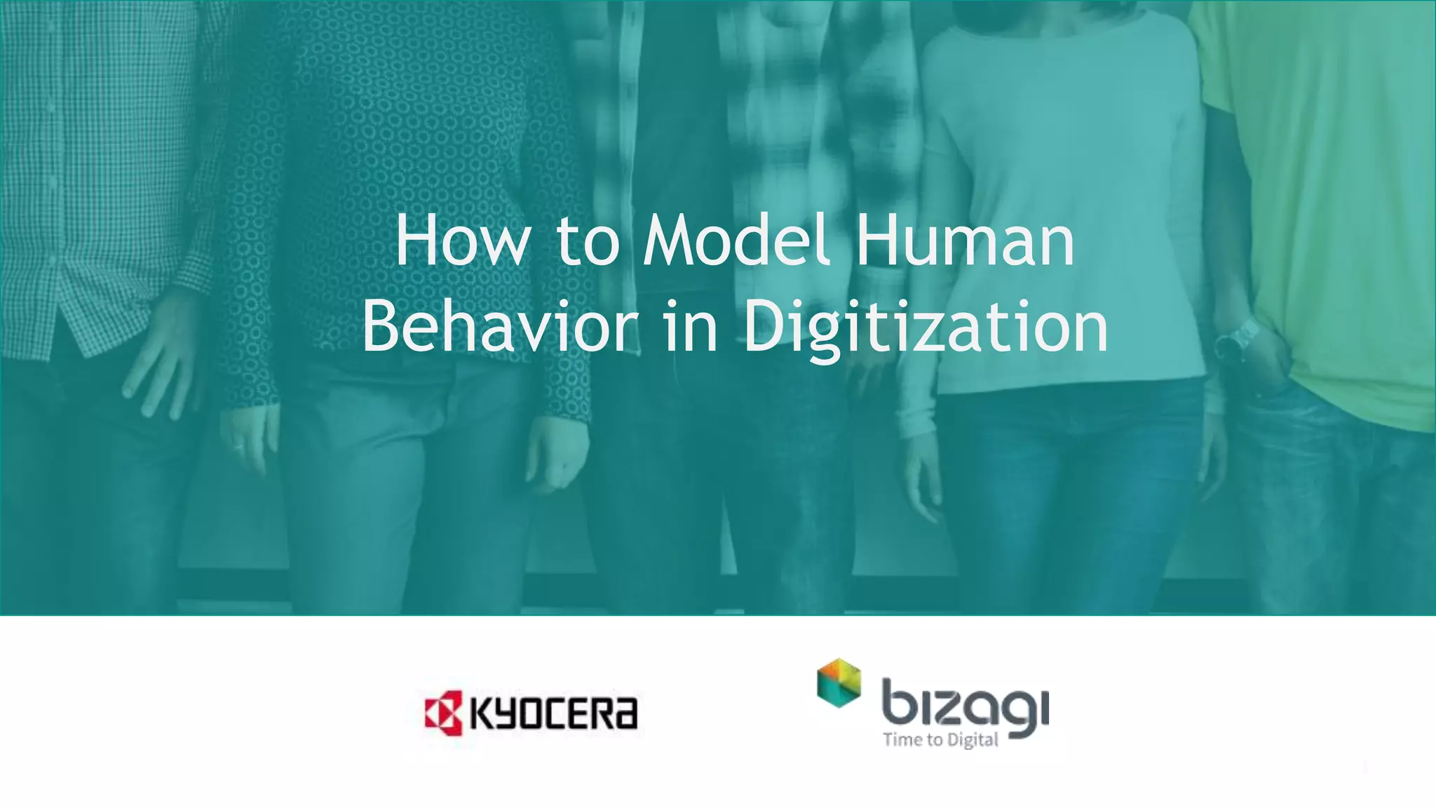 Digital Transformation: How to Model Human Behavior in Digitization | PPT