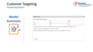 Customer Targeting Augmented Analytics Use Case - Smarten | PPT