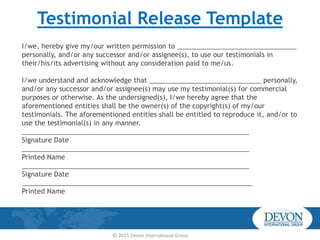 Customer testimonial | PPTX
