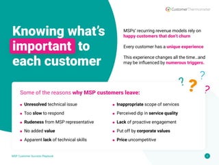 The Ultimate MSP Customer Success Playbook | PDF
