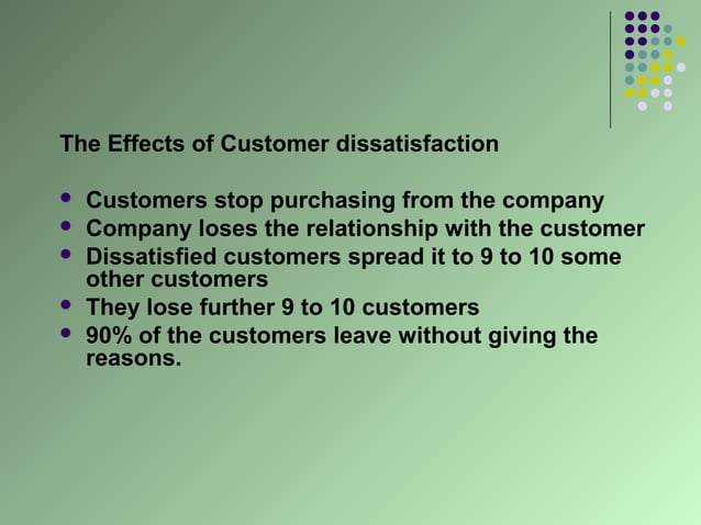 Customer value and Satisfaction | PPT