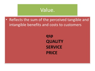 Customer value | PPTX