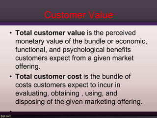CUSTOMER VALUE.ppt