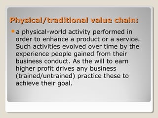 Customer value chain | PPT