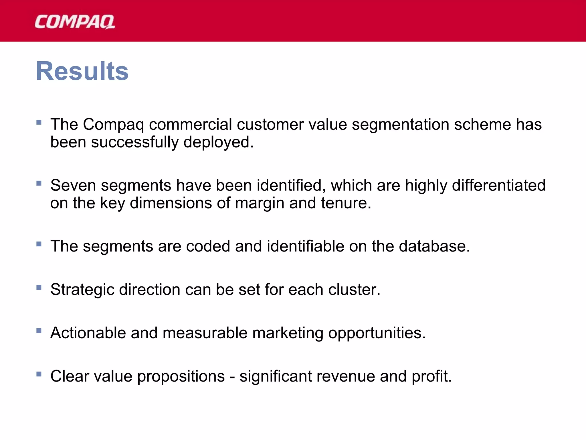Customer Value Segmentation | PPT