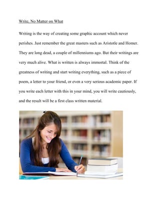 THE THREE SECRETS OF WRITING THE PERFECT ESSAY! | PDF