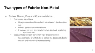 Custom fabric shader for unreal engine 4 | PDF