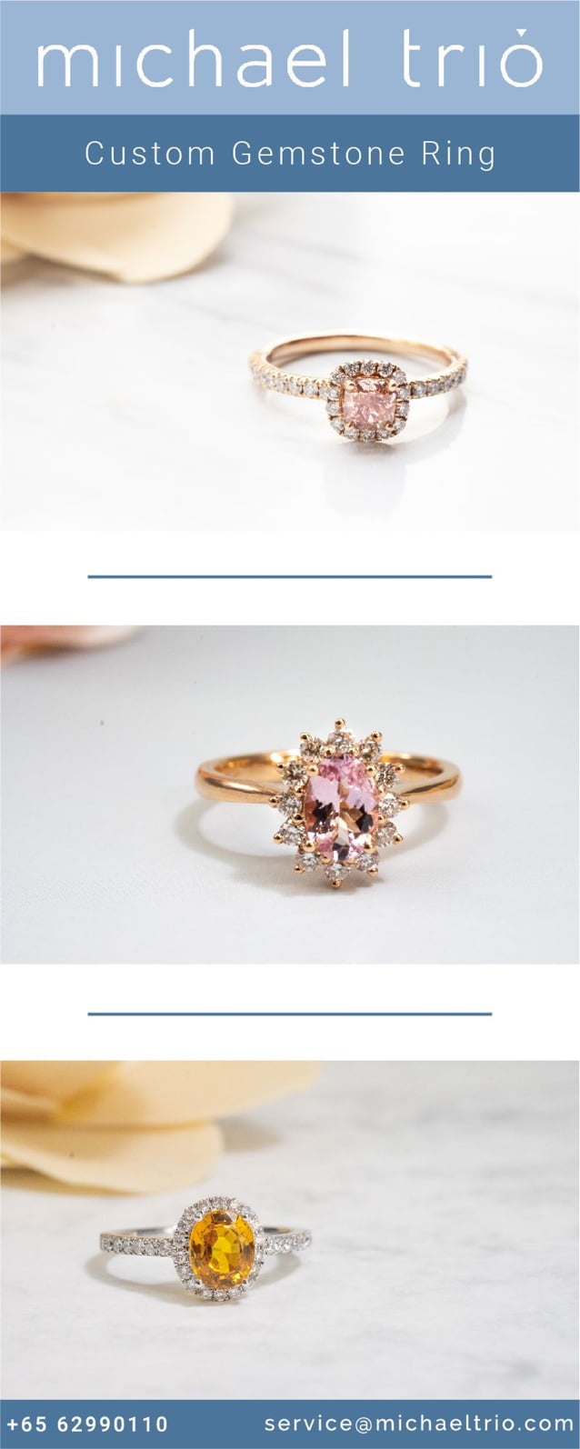 Custom gemstone ring Singapore | PDF