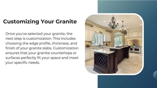 Custom Granite in Springfield MO A Step-by-Step Guide | PPT