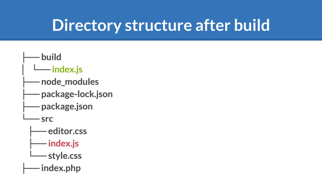 Custom gutenberg block development with React | PPT