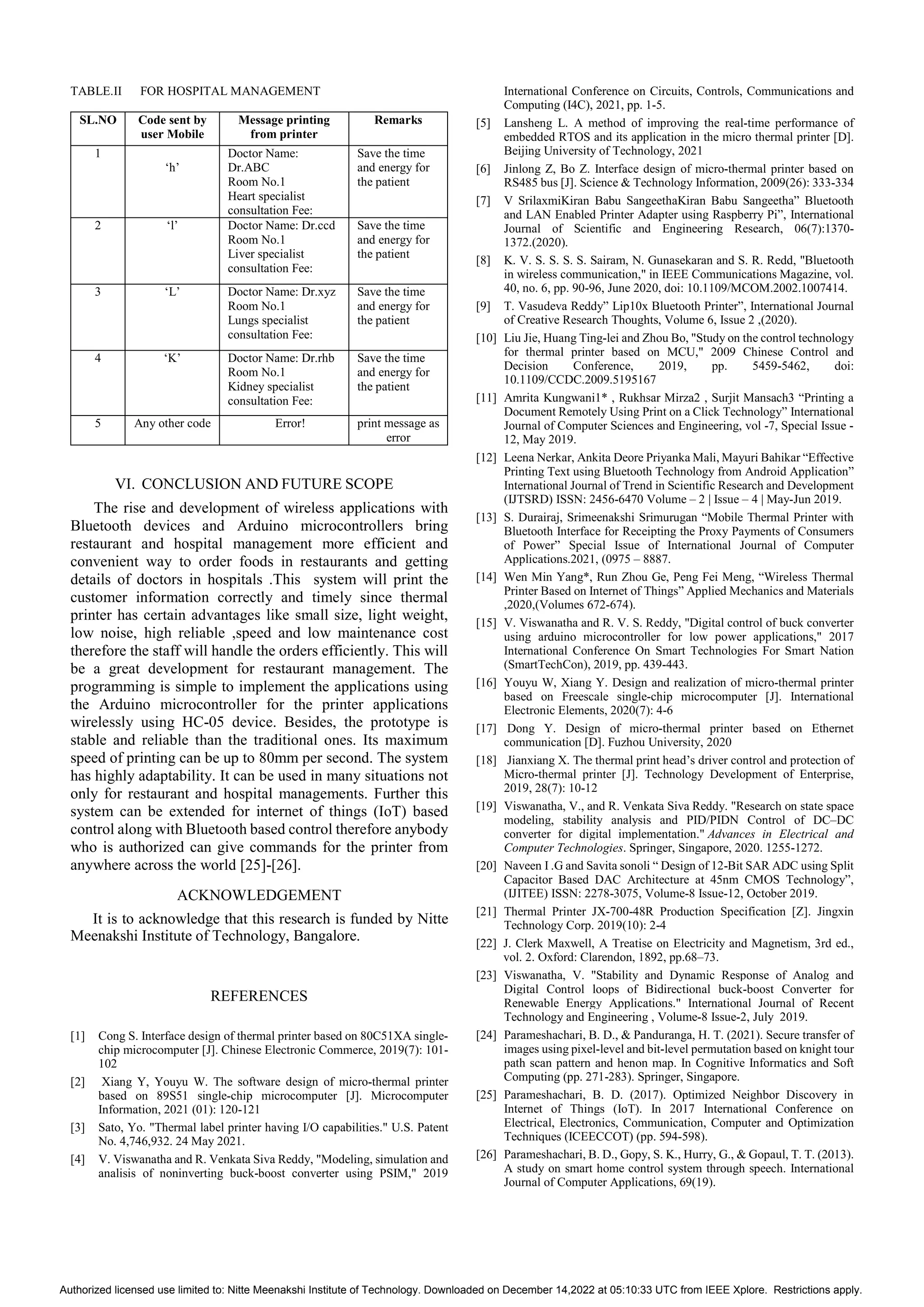 Custom Hardware and Software Integration: Bluetooth Based Wireless Thermal Printer for ...