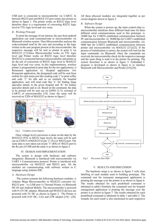 Custom Hardware and Software Integration: Bluetooth Based Wireless Thermal Printer for ...