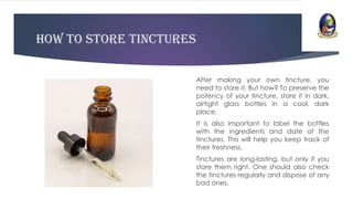 Custom Herbal Tinctures: Craft The Perfect Blend | PPT