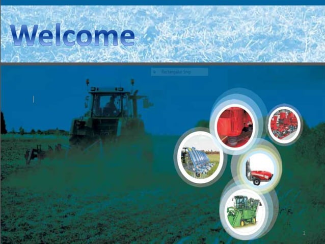 Custom hiring services of farm machinery in India | PPTX | Agriculture ...
