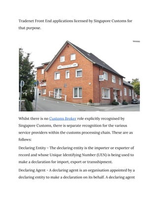 Custom house brokers | PDF