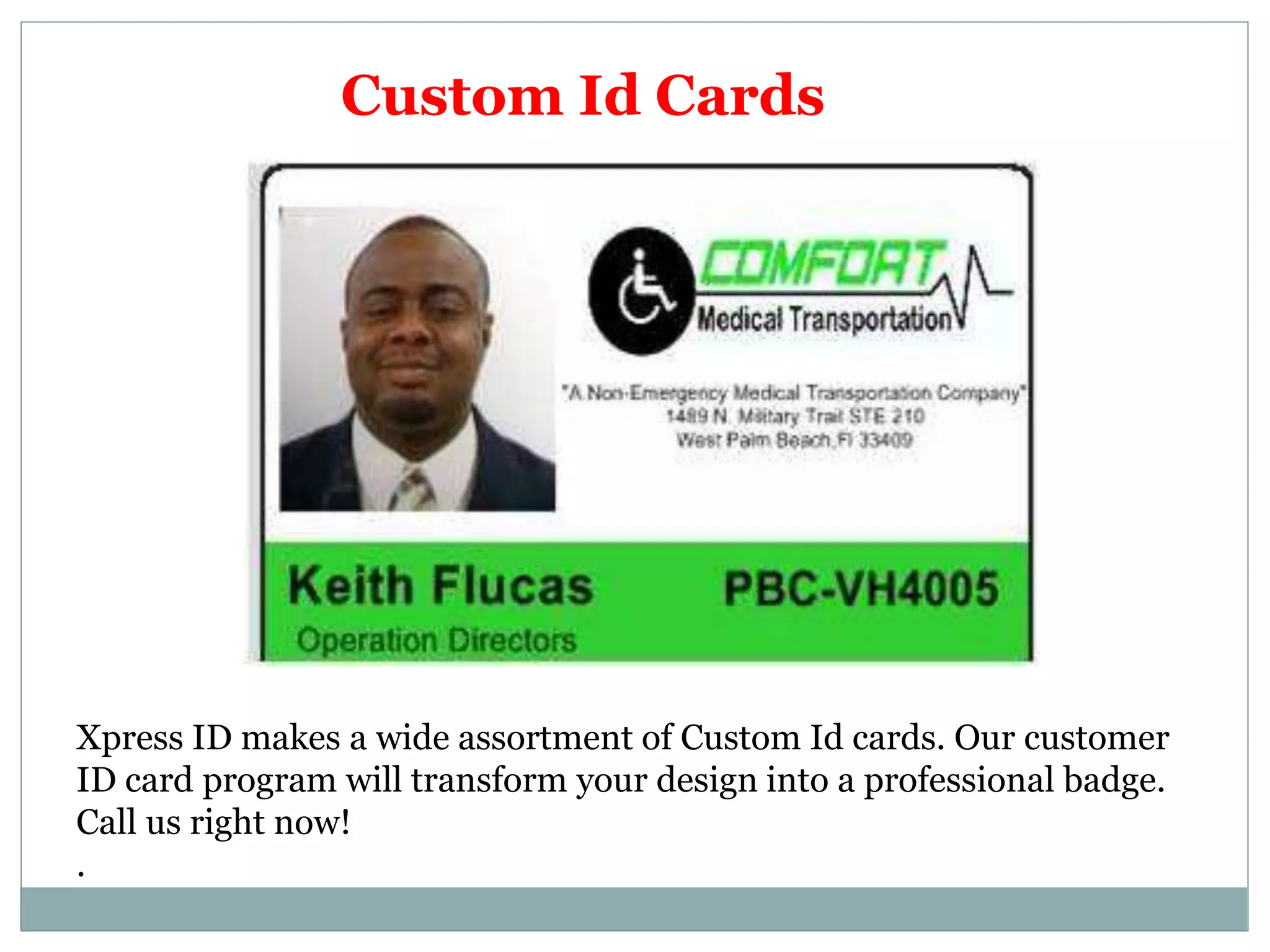 Custom id cards | PPTX