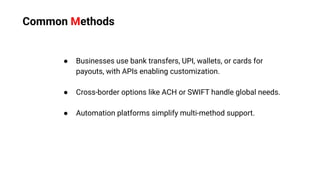 Customisable Payouts Explained: Types, Methods & How They Work | PDF