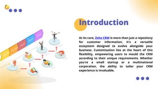 Maximising Efficiency and Growth with Customisation in Zoho CRM | PPT