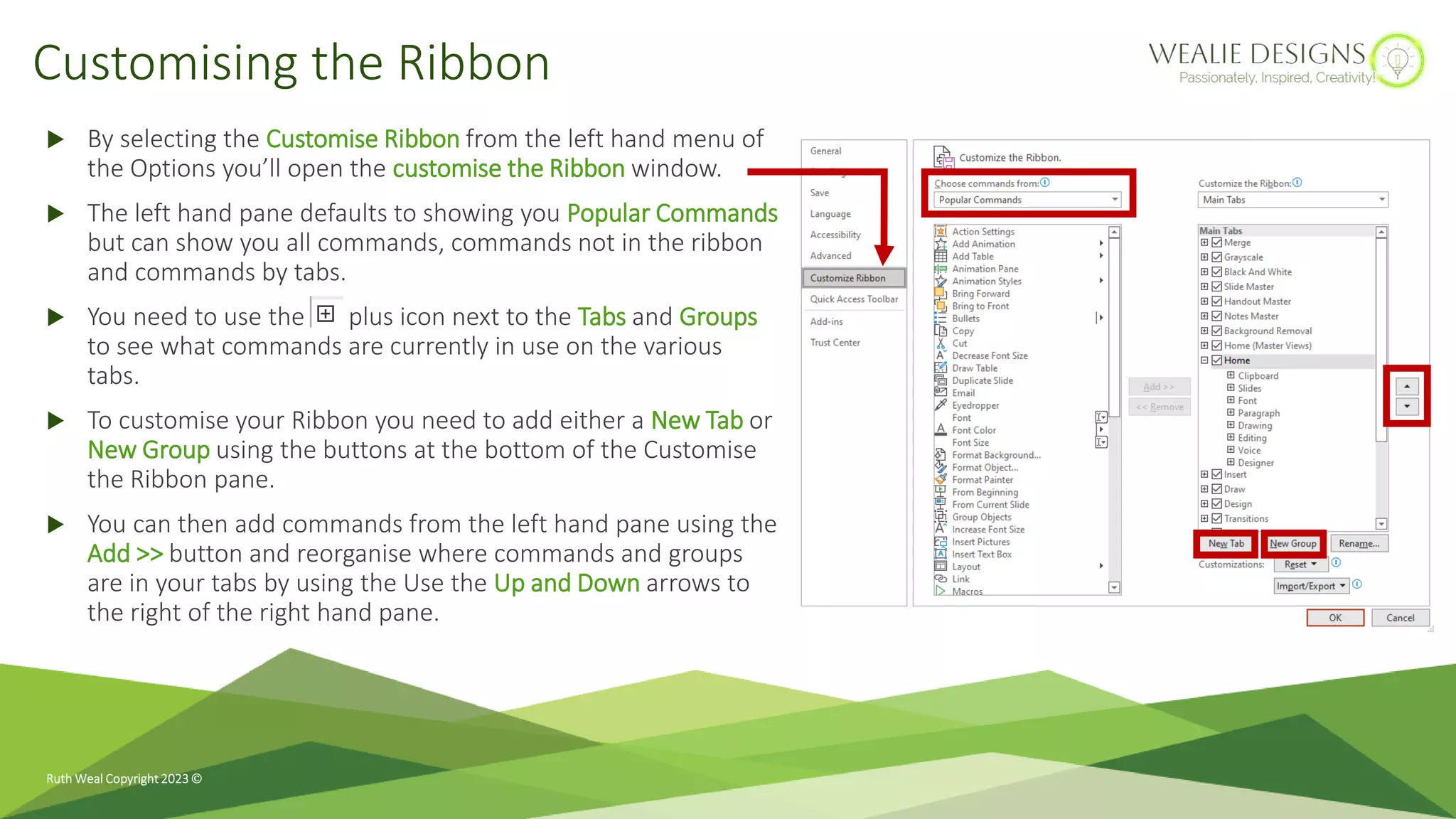 Customising MS Office Ribbon & Quick Access Toolbar.pptx