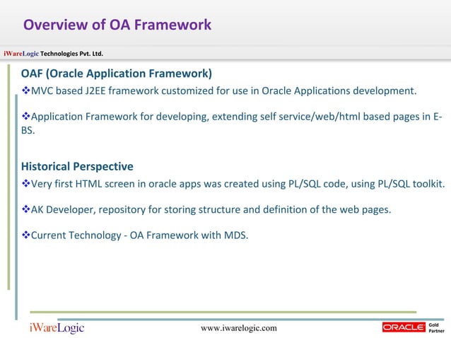Customizing Oracle Ebs Oa Framework Ppt Programming Languages 1312
