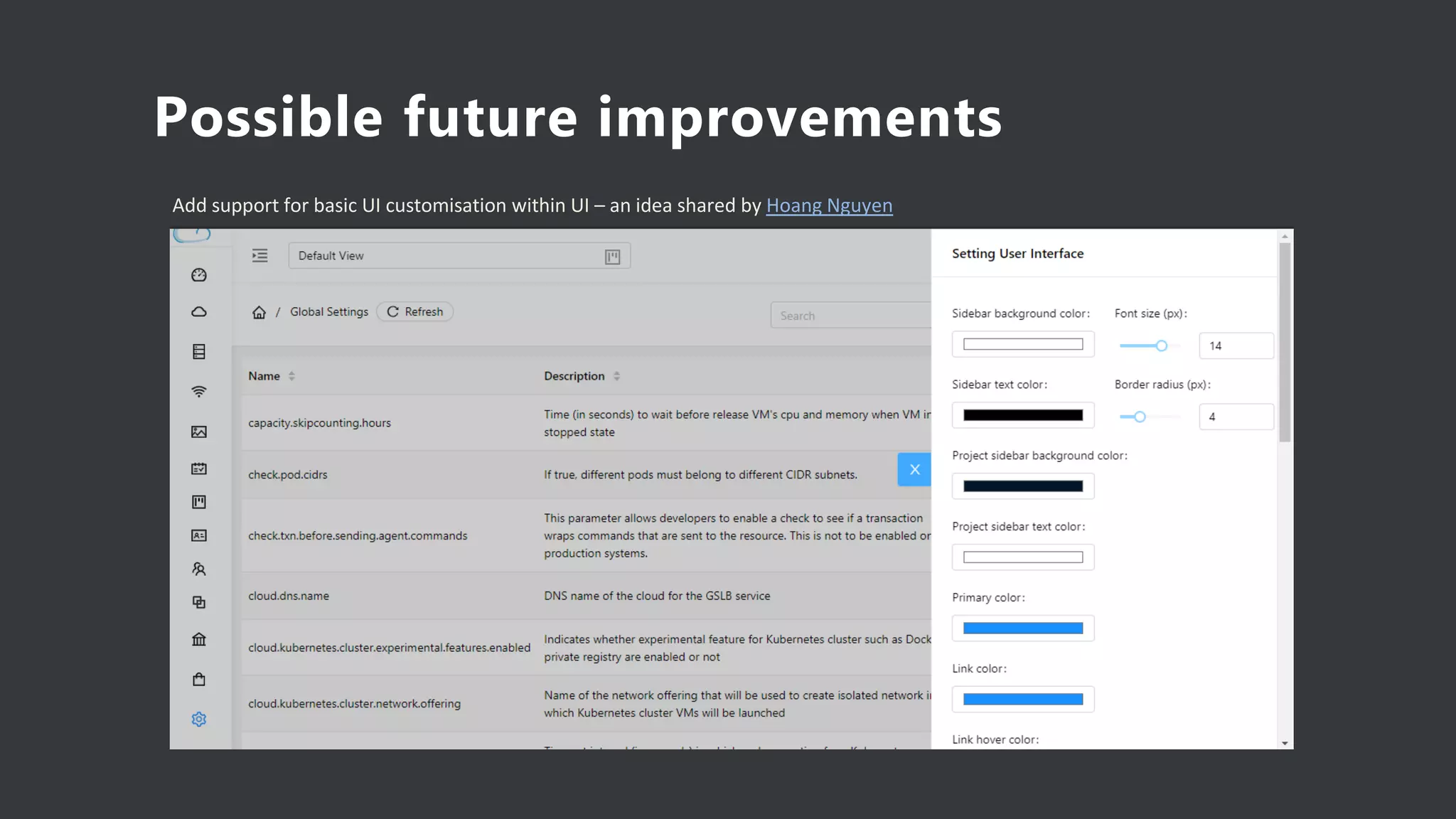 Customising the CloudStack UI - CloudStack European User Group Virtua…