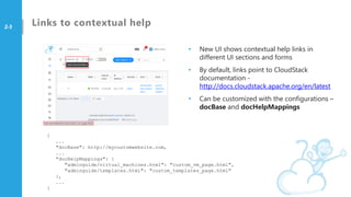 Customising the CloudStack UI - CloudStack European User Group Virtual, May 2021 | PPT