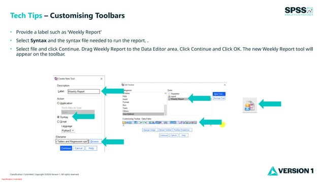 Customising Toolbars in IBM SPSS Statistics.pptx