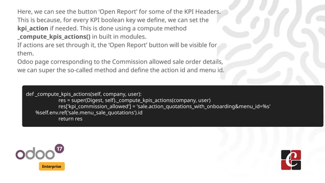 Customization of Odoo 17 Periodic Digest parameters from backend | PPT