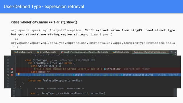 Apache Spark in your likeness - low and high level customization | PPT