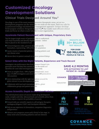 Customized Oncology Development Solutions: Clinical Trials Designed ...