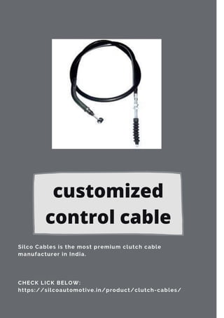 Customized control cable | PDF