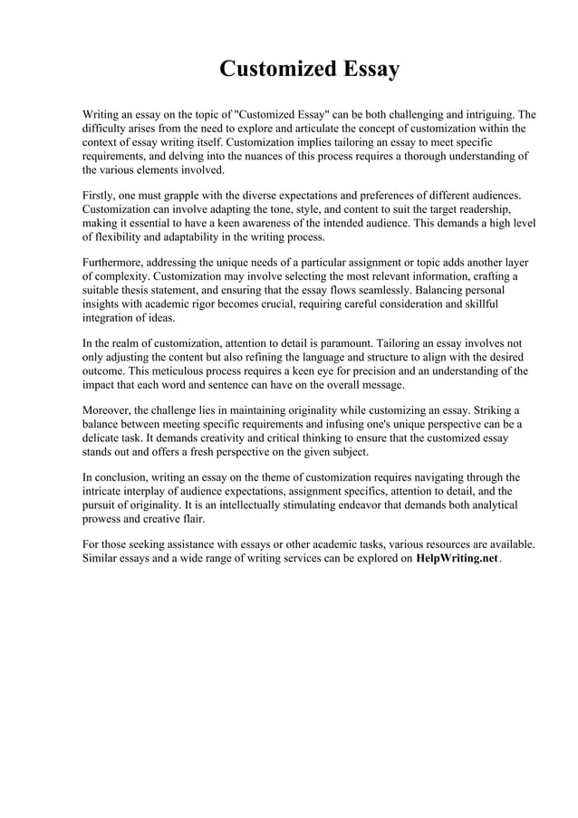 Customized Essay.pdf