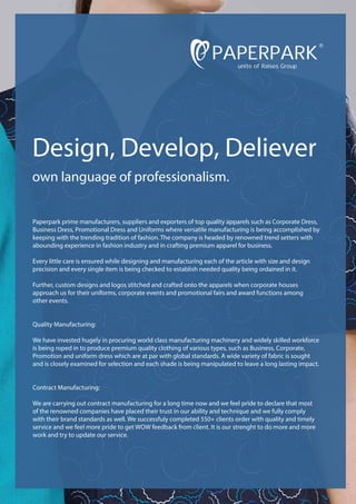 Customized uniform profile | PDF