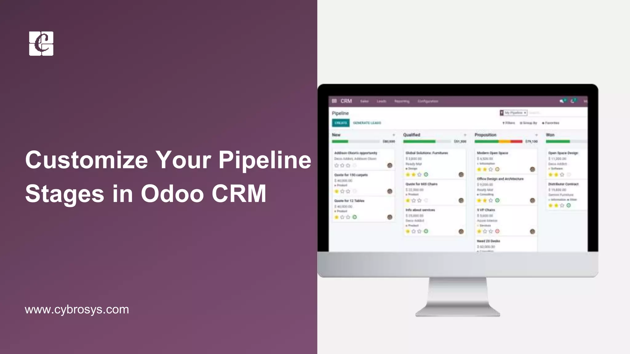 Customize Your Pipeline Stages in Odoo CRM | PPTX