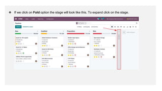 Customize Your Pipeline Stages in Odoo CRM | PPTX